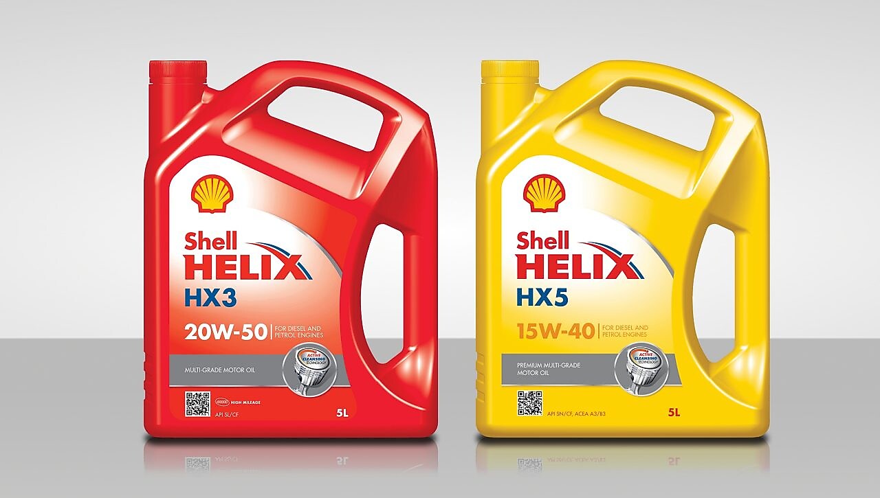 Óleos de Motor Minerais Shell Helix | Shell Moçambique